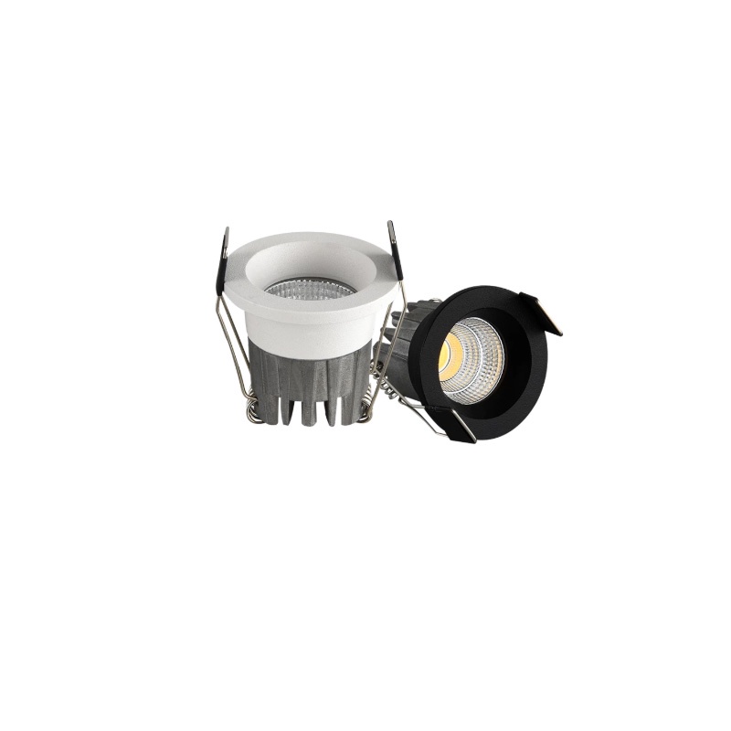 LED Recessed Mini Spotlight cob Ceiling Light Narrow Side Deep Anti ...