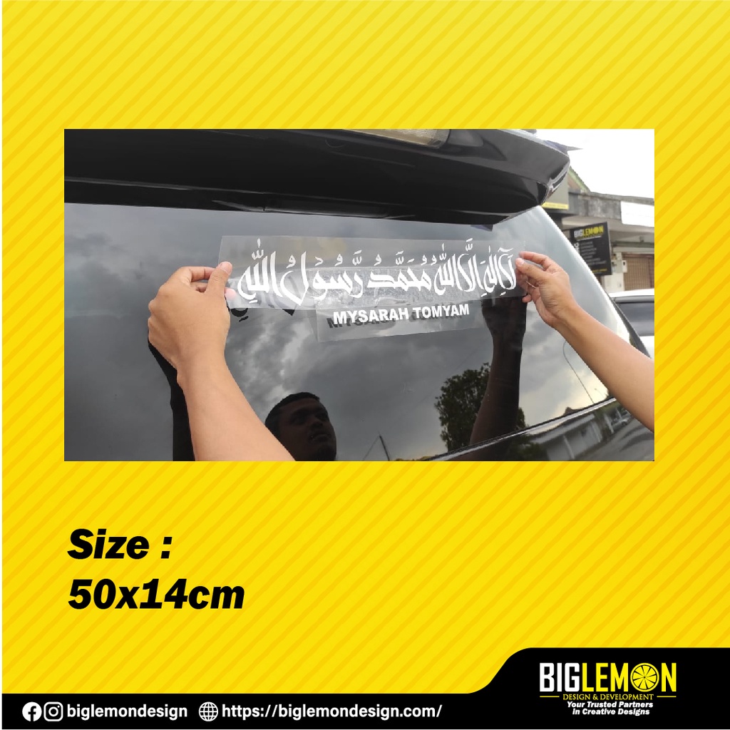 Outdoor sticker car sticker glass sticker | Shopee Malaysia