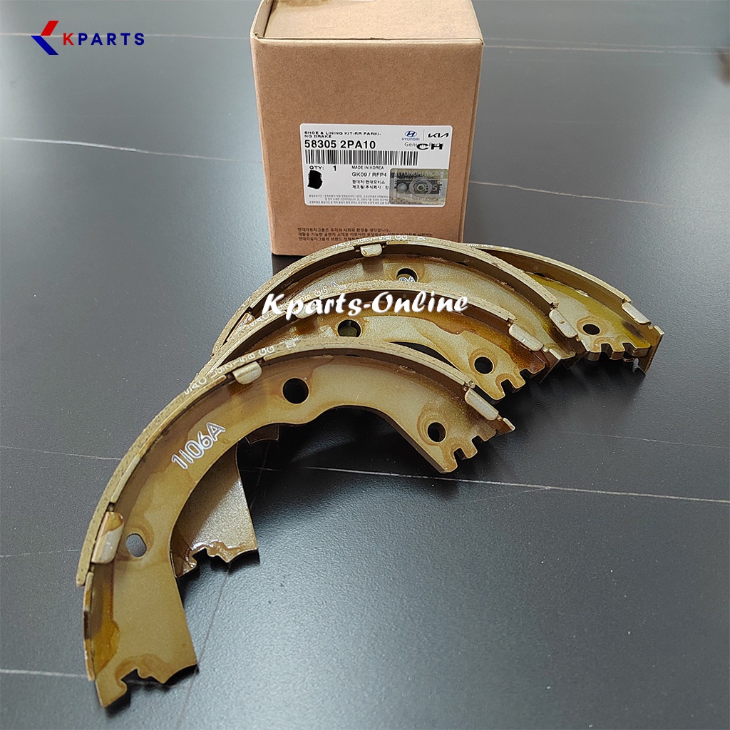 GENUINE HAND BRAKE SHOE SET (MADE IN KOREA) KIA SORENTO XM / HYUNDAI ...