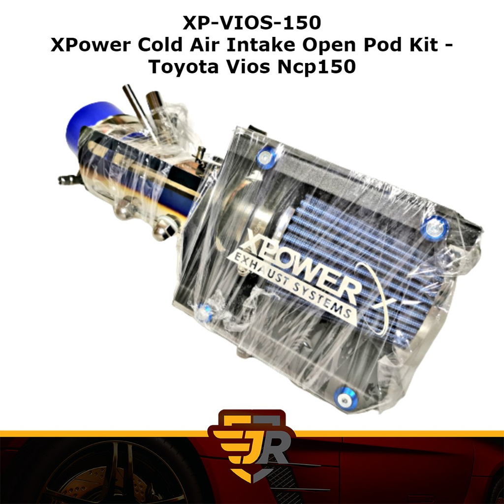 XPower Cold Air Intake Open Pod Kit (XP-VIOS-150) - Toyota Vios Ncp150 ...
