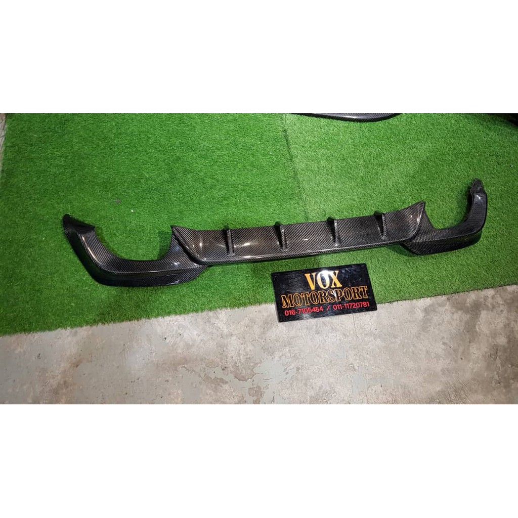bmw g20 rear diffuser quad carbon fiber fit for bmw g20 3 series m ...
