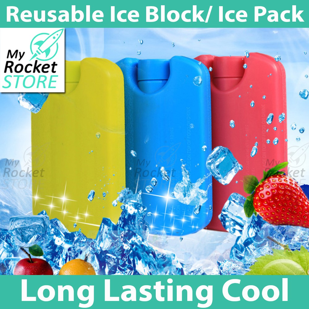 Seller - Reusable Ice Pack Block breast milk cooler box insulated bag ...