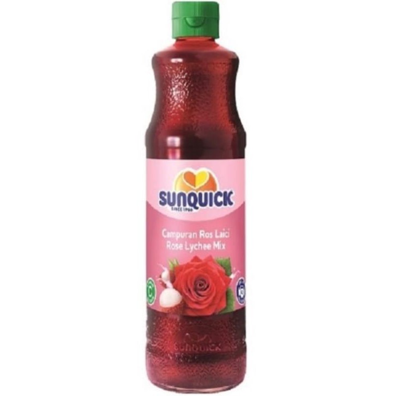 SUNQUICK CONCENTRATE - ROSE LYCHEE MIX (700ML)- 2 BOTTLE | Shopee Malaysia