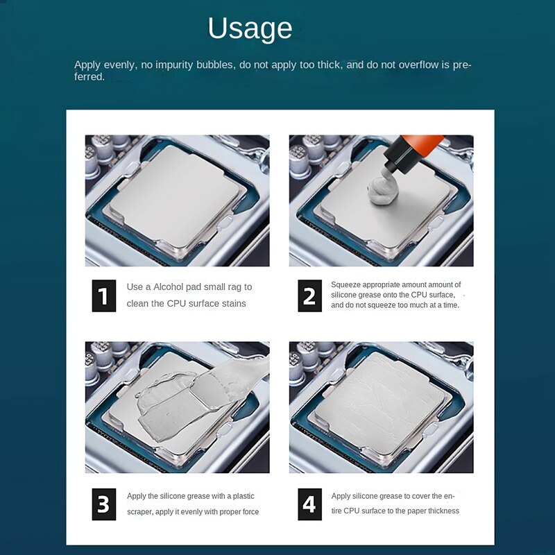 Coolmoon MT9 Thermal Paste ( 13.5w/mk ) 2g / 4g | Shopee Malaysia