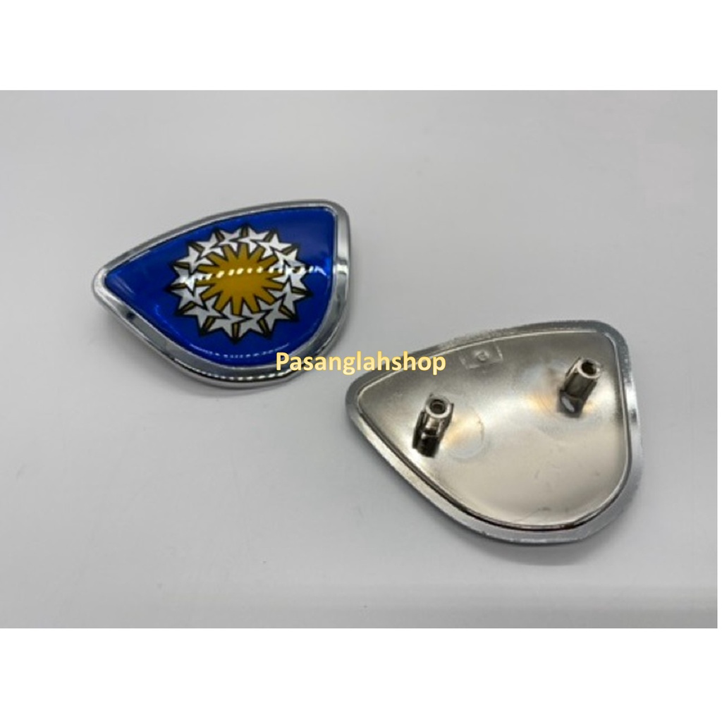 Proton Logo Emblem Wira Satria Putra Old UK Yellow / Blue Wira Diamond ...