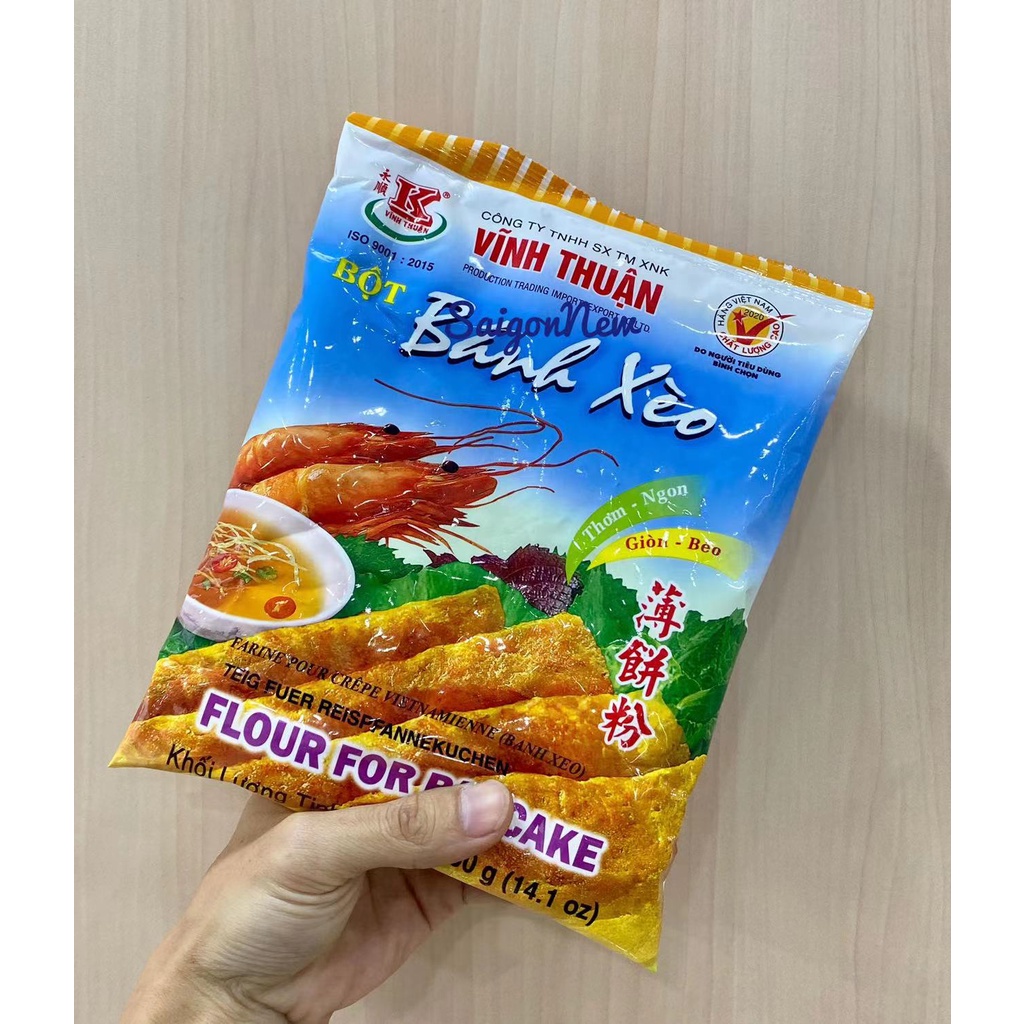 Bot Banh Xeo Vinh Thuan/ Flour For Pancake 400gr | Shopee Malaysia