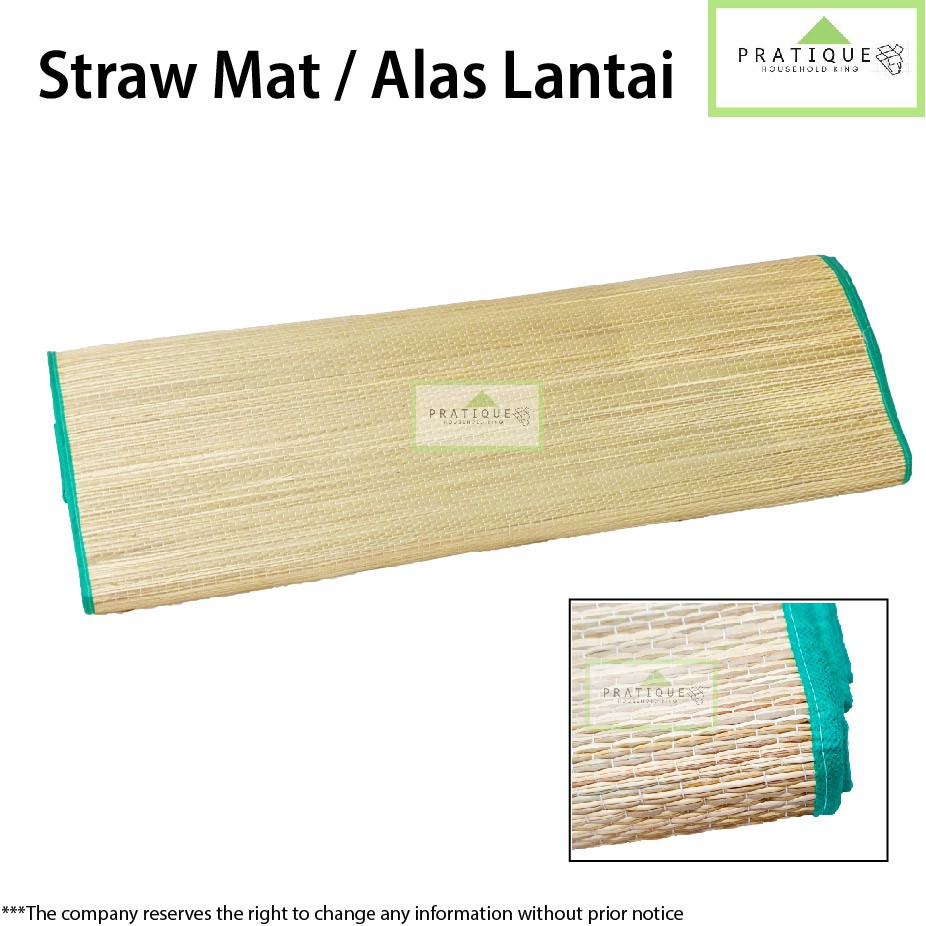 Straw Mat/ Picnic Mat / Alas Lantai / Camping Mat / Beach Mat / Tikar ...