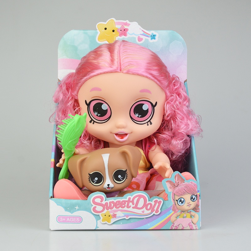Kindi Kids Baby Rebirth Cartoon Toy 10 Inch Vivero Humano Doll Girl ...