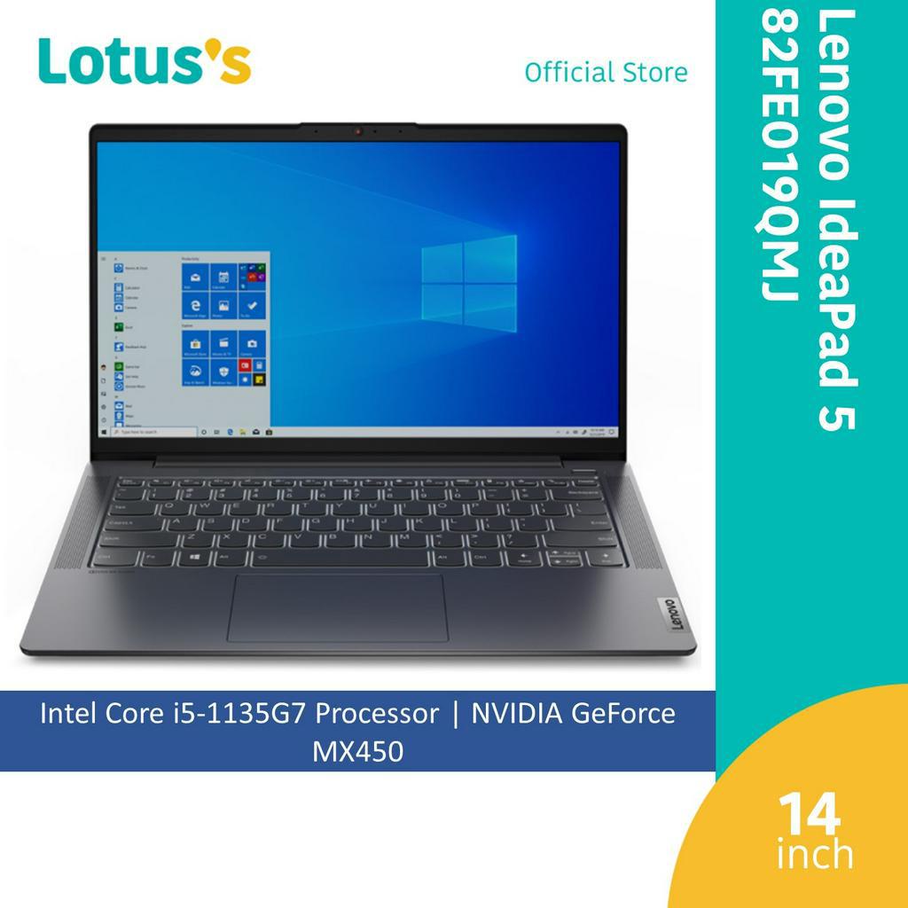 Lenovo IdeaPad 5 14ITL05 82FE019QMJ 14'' FHD Laptop (i5-1135G7, 8GB, 512GB, NVIDIA GeForce MX450 ...