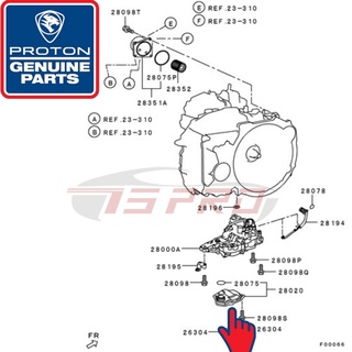 Proton Inspira 1.8 2.0 Mitsubishi Genuine Valve Body Auto Transmission ...