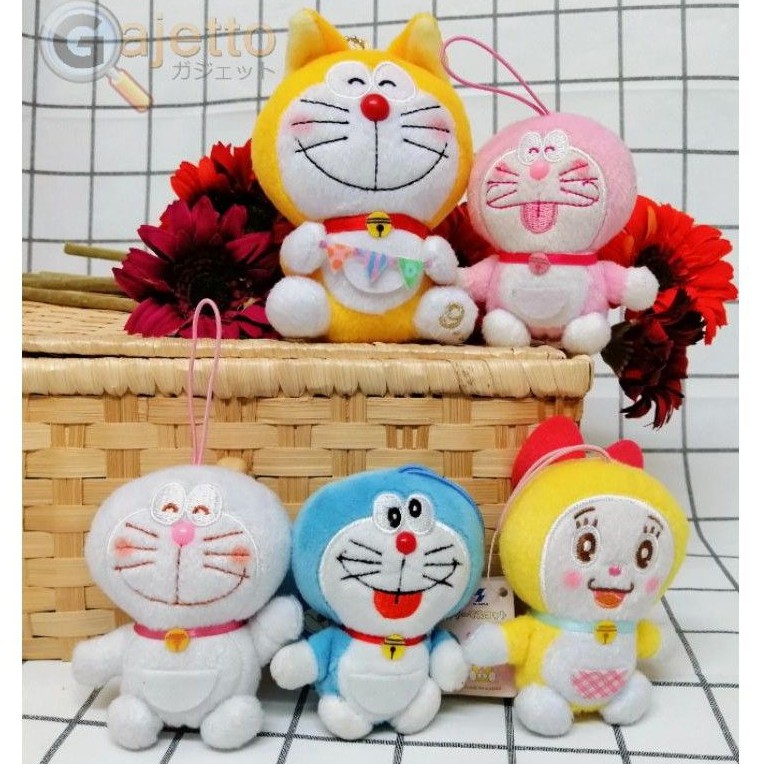 original fujiko doraemon keychain plushies | Shopee Malaysia