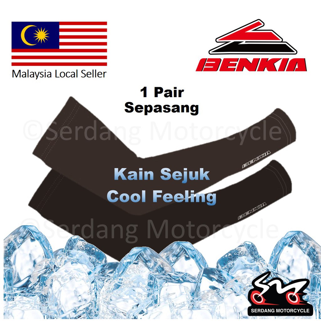 BENKIA Hand Socks Sarung Lengan Perlindungan Motorcycle Motosikal Bike ...