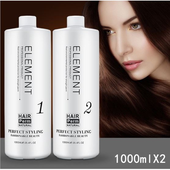 Element Perm Lotion 1000ml + Element Neutralizer 1000ml ( 1L Set ...