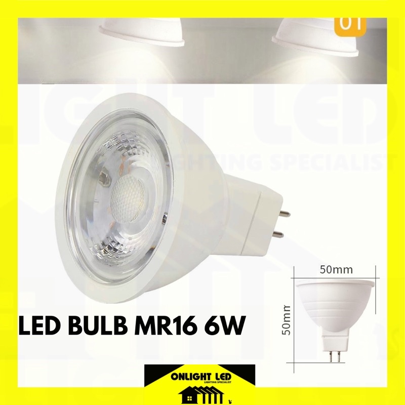 LED MR16 240v Bulb 6W 7W GU5.3 Bulb | Shopee Malaysia
