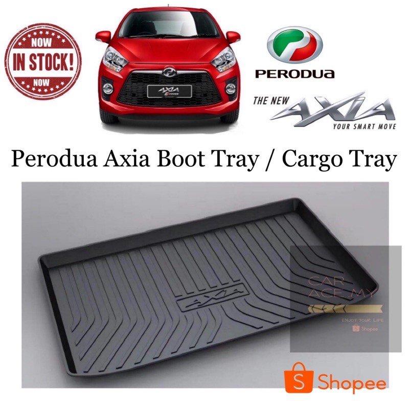 🔥READY STOCK 🔥PERODUA AXIA HIGHT QUALITY LAGGAGE BOOT TRAY /CARGO TRAY ...
