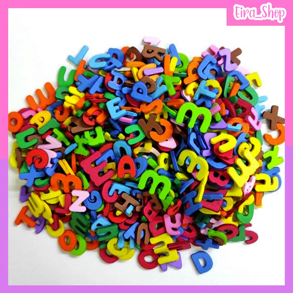 Chiki Font Alphabet Precut Foam 100pcs,300pcs,500pcs | Shopee Malaysia