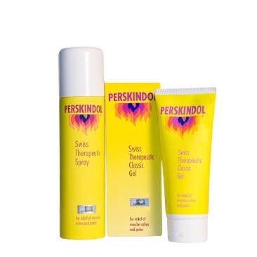 Perskindol Spray 150ml and Gel 100ml For Relief of Muscles Aches and ...