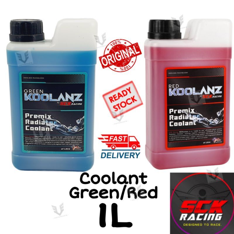SCK RACING RADIATOR COOLANT AIR 1L 1LITRE PREMIUM RADIATOR COOLANT AIR ...