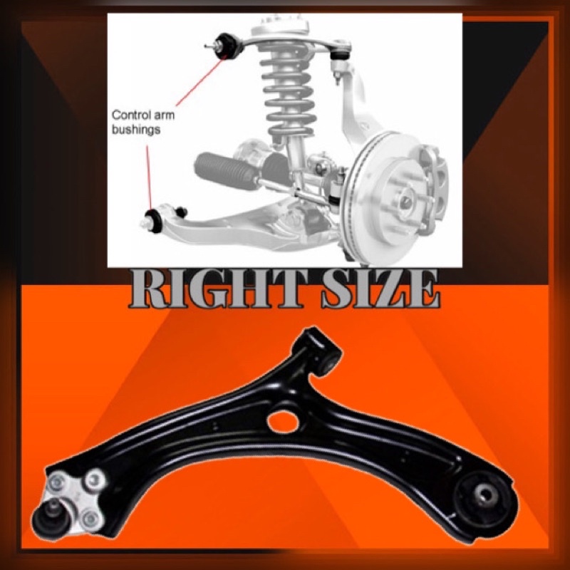 Honda Hrv T7a Front Lower Arm (Right & Left) | Shopee Malaysia