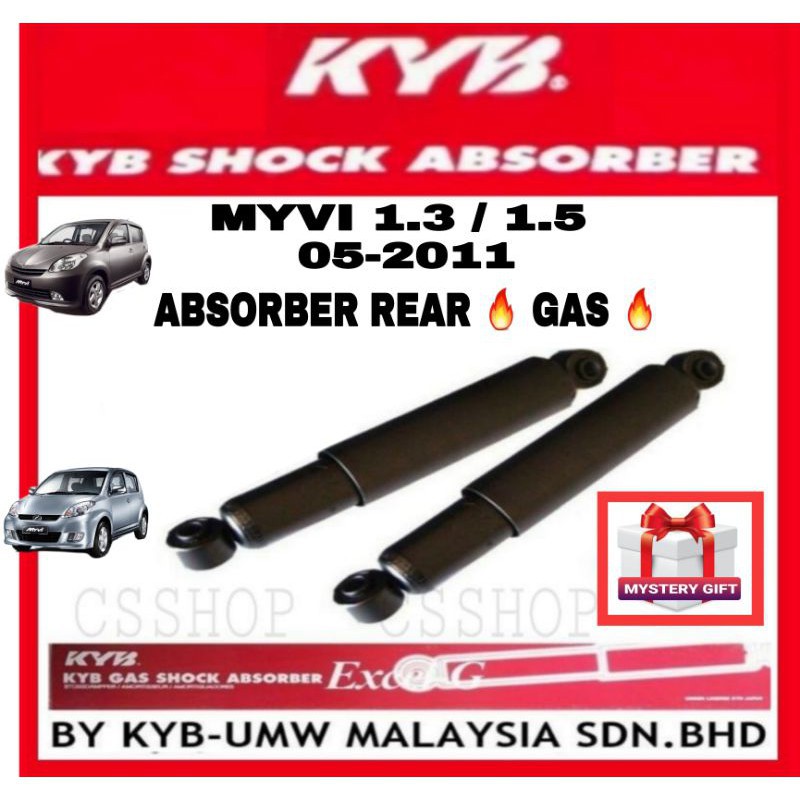 EL PERODUA MYVI 1.0 / 1.3 ( 05-2011 ) KYB ABSORBER REAR KYB ORIGINAL ...