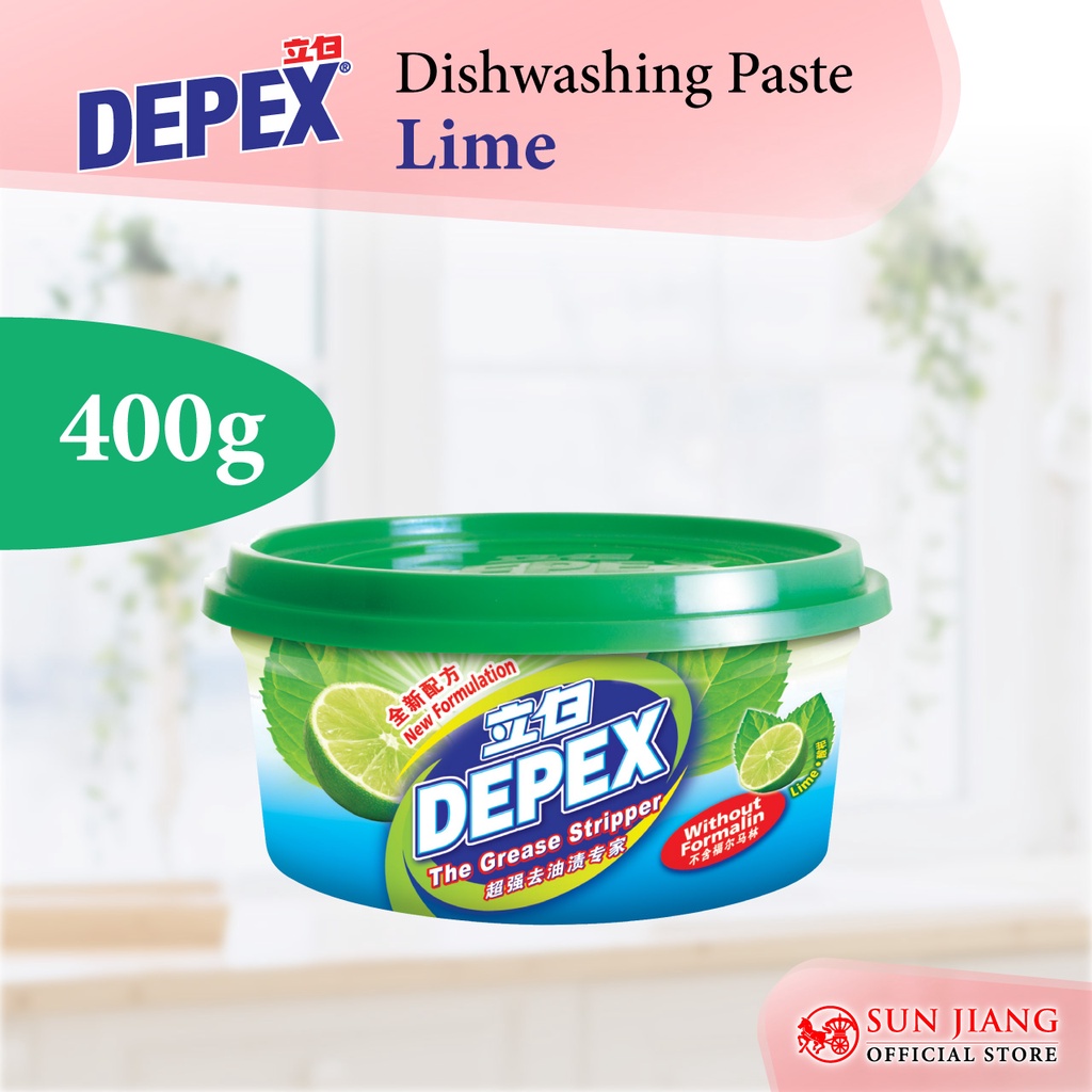 Depex Dishwashing Paste Lime 400g | Shopee Malaysia