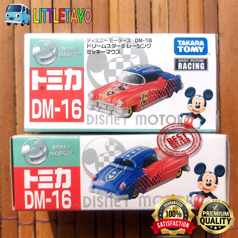Tomica DISNEY MOTORS DM 16 DREAM STAR II RACING MICKEY MOUSE TAKARA TOMY ORIGINAL MINNIE MOUSE ...