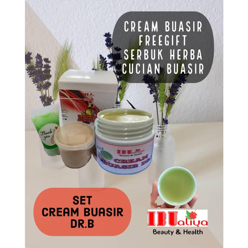 CREAM BUASIR, TESTER, MINYAK BUASIR DR.B 35ml HERBA TRADISIONAL ...