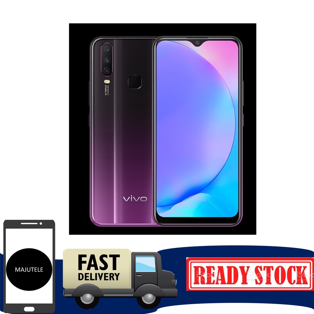 VIVO Y17 6GB RAM+128GB ROM 4G LTE Fingerprint Access *NEW SET* | Shopee ...