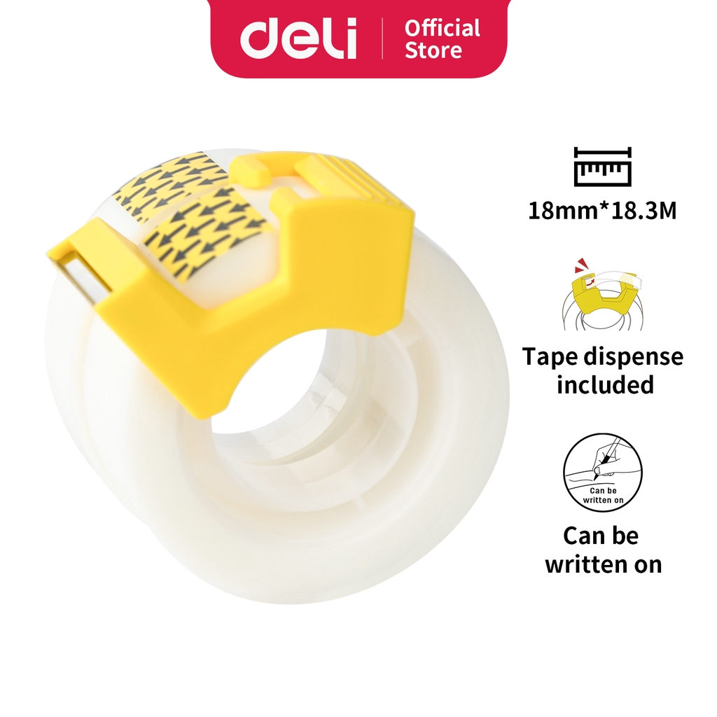 Deli Insulation / Solatip Invisible Tape Can Be Written, With Dispenser ...