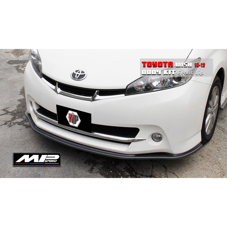 Toyota wish 2009 2010 2011 2012 2013 bodykit body kit front side rear ...