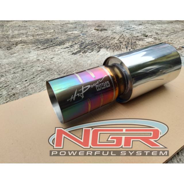 Hks HI POWER rainbow tip car exhaust | Shopee Malaysia