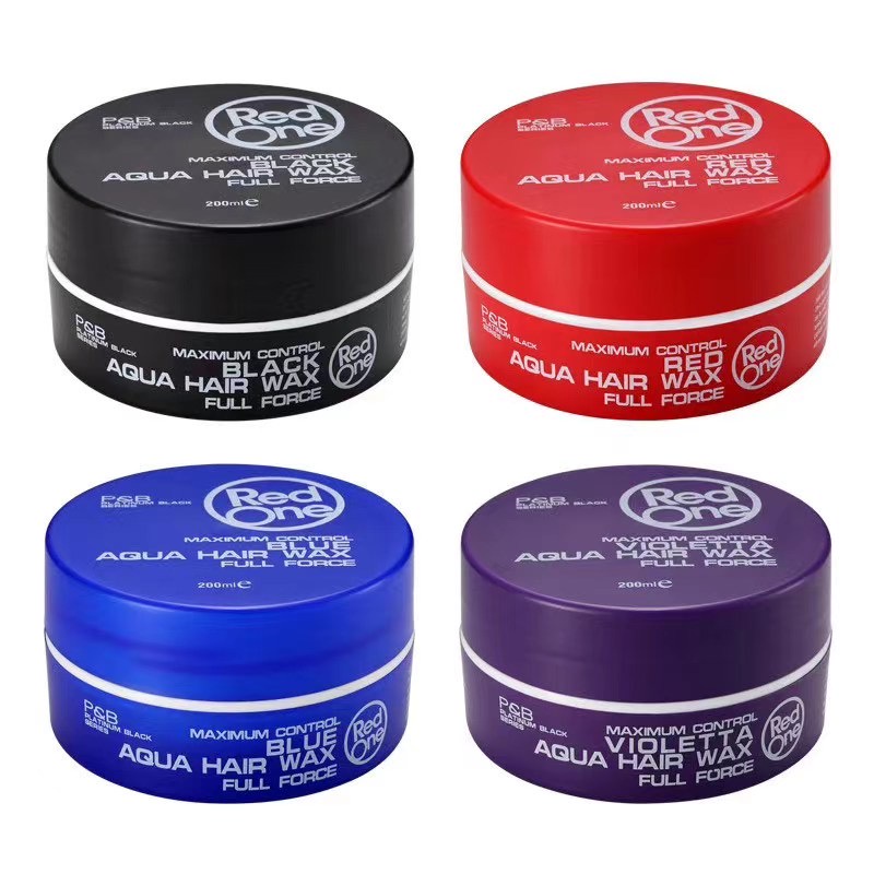POMADE RED ONE AQUA HAIR WAX 200ml👍👍👍 | Shopee Malaysia