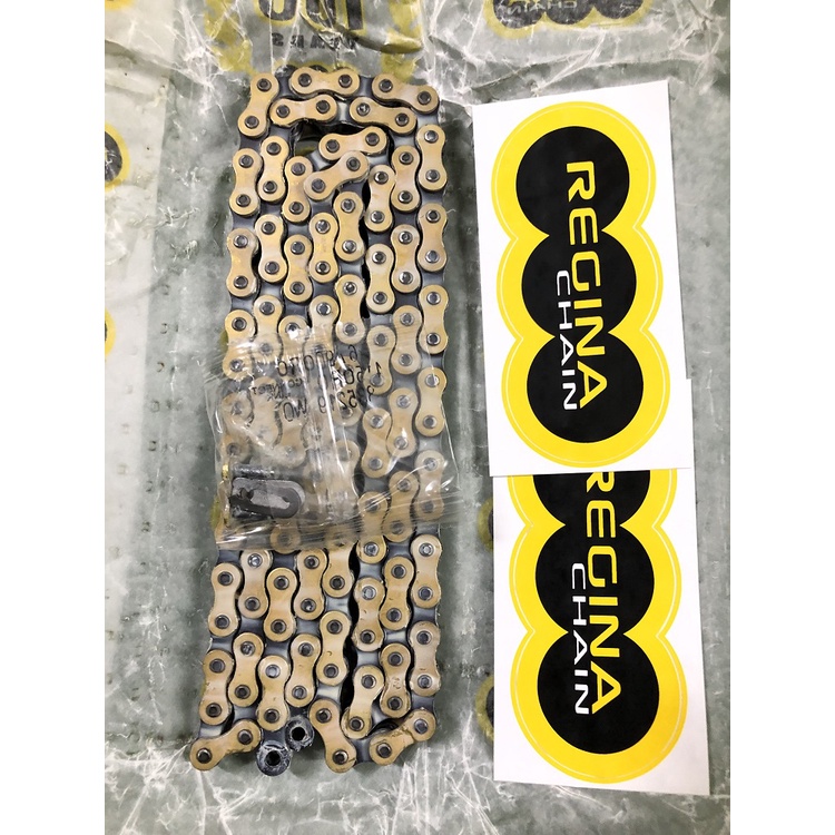 REGINA GOLD CHAIN (MADE IN ITALY) 💯% ORIGINAL 415 RANTAI MOTOR Y15ZR ...