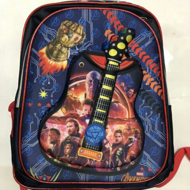 Beg Sekolah Size Besar Beg Superhero Batman, Spiderman, Ironman ...