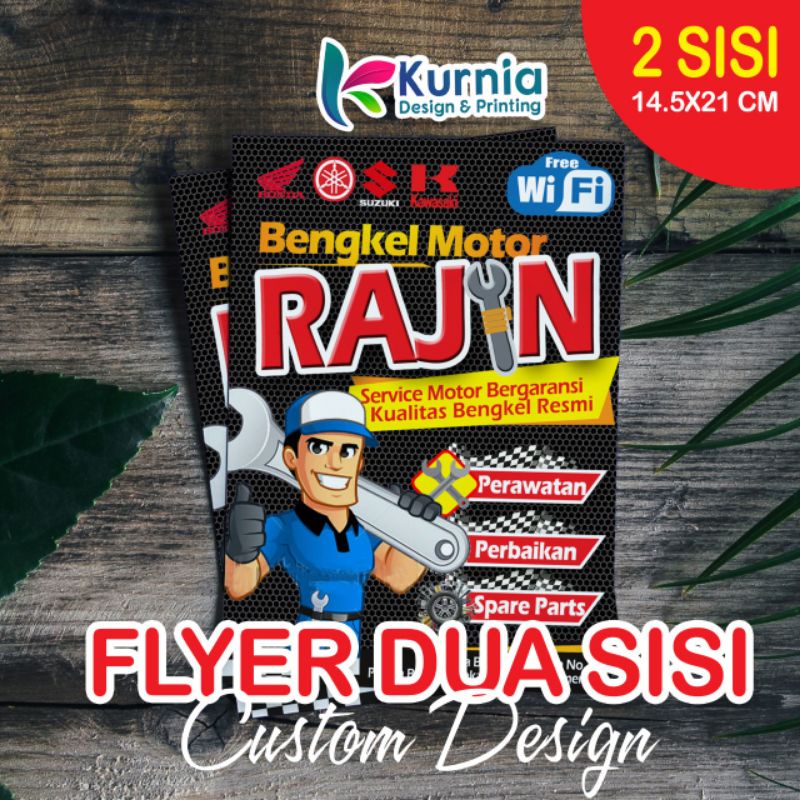 Brosur/ CUSTOM FLYER/A5 2 SIDES | Shopee Malaysia
