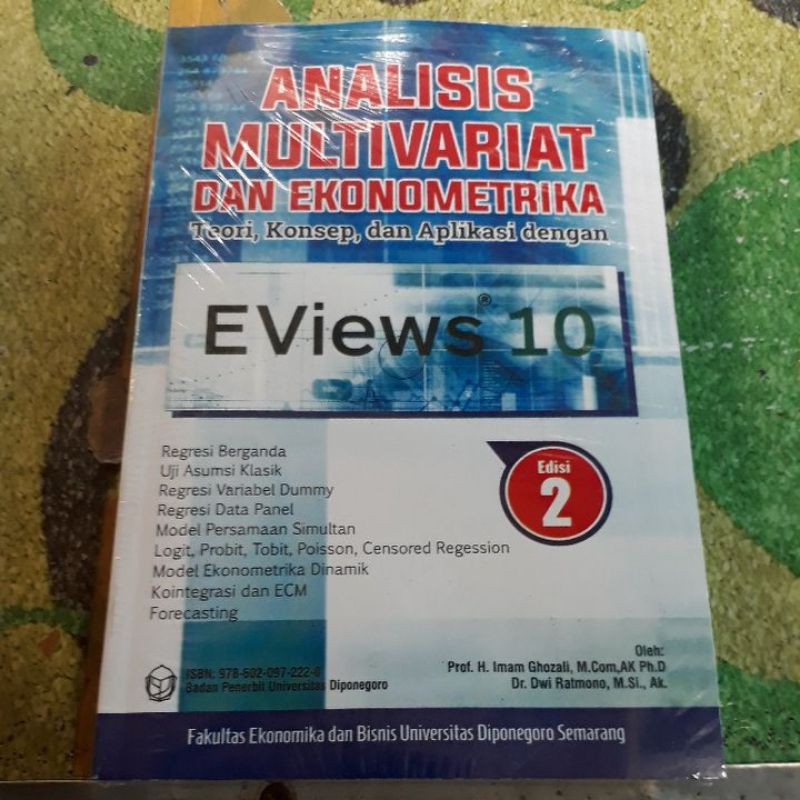 Analysis Of Multivariate And Econometric Theory Concept And 8907