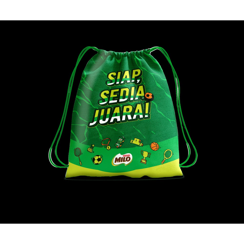MILO Drawstring Bag [Not For Sale] | Shopee Malaysia