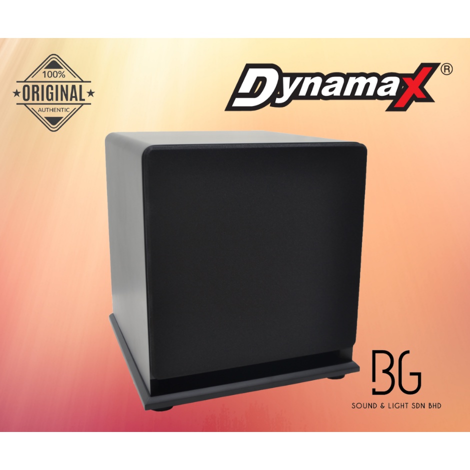 DYNAMAX SB300 12" 450W(MAX) Deep Bass Active Subwoofer 12" for Home, Powered Subwoofer | Shopee ...