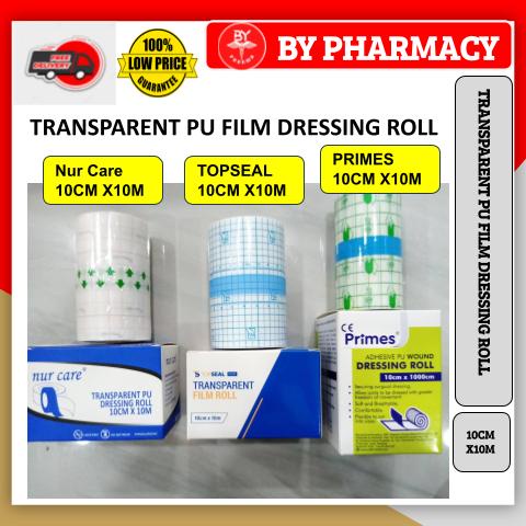TRANSPARENT PU FILM DRESSING ROLL 10CM X 10M | Shopee Malaysia