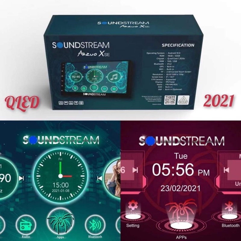 Soundstream Touch Screen High Definition 9.0 Android Car Player Build ...