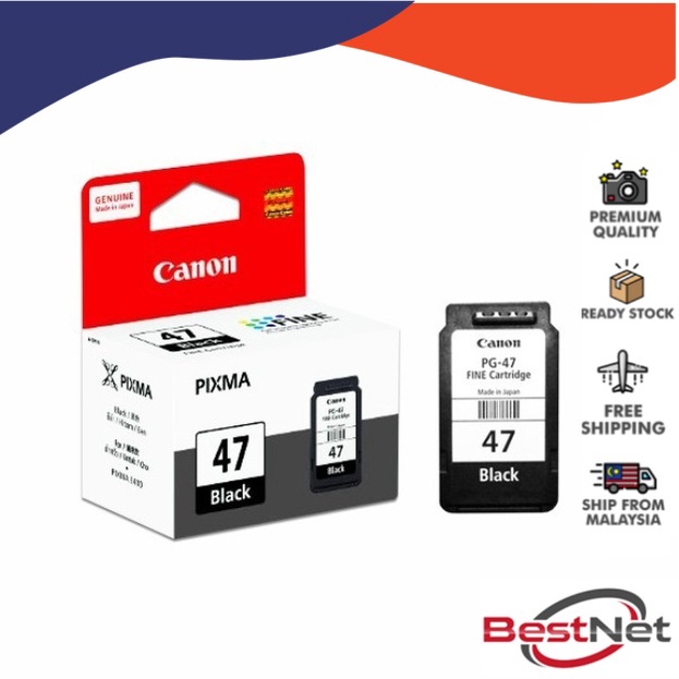 Canon PG-47 Ink Cartridge (Black) | Shopee Malaysia