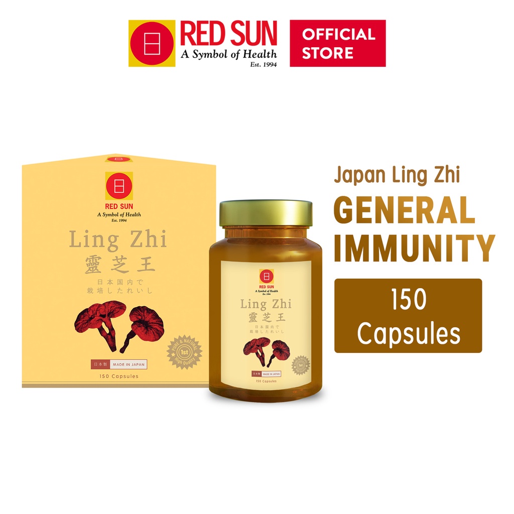 RED SUN Ling Zhi General Health Supplement Enhance Immunity Regulate ...