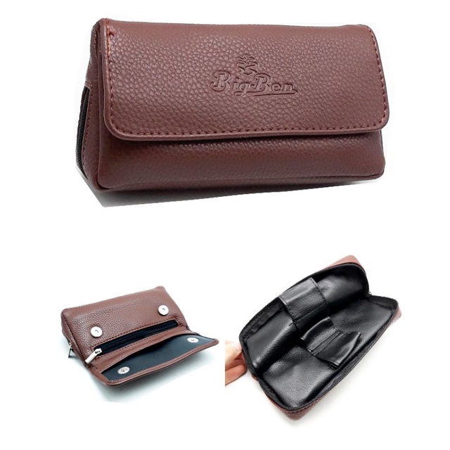 BigBen Smoking Pouch Leather Bag Tobacco Pipe Pouch Big Ben Smoking Bag ...