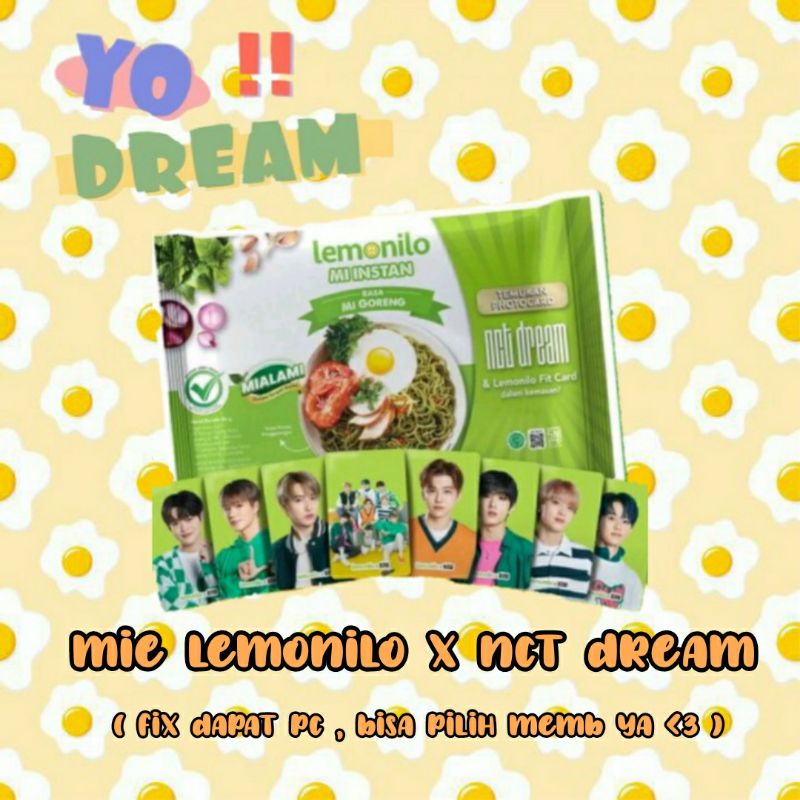 Lemonilo x nct dream Noodles (sealed/pc only) OFFICIAL | Shopee Malaysia