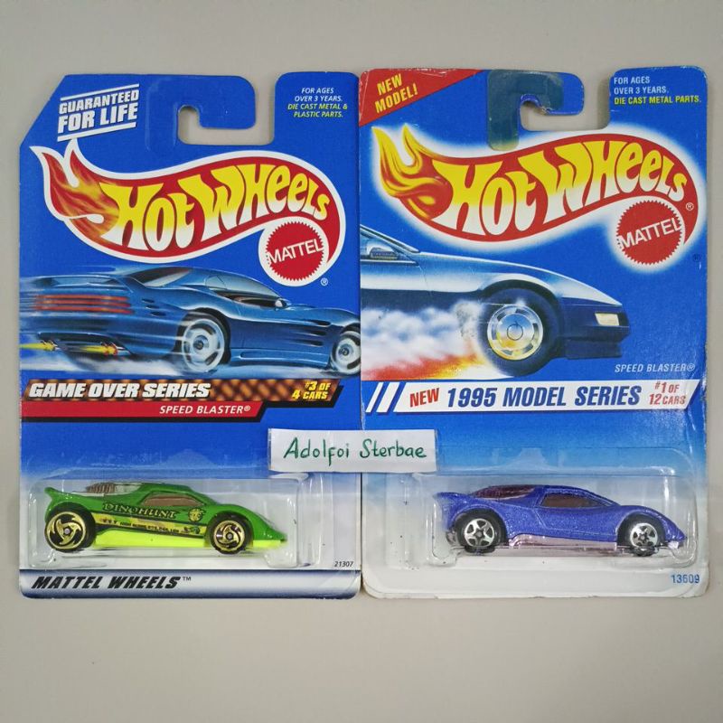 Hotwheels hot wheels speed blaster game over series speed blaster 1995 model series dino hunt ...