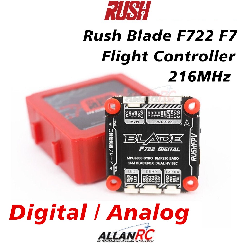 RushFPV Rush Blade F722 Flight Controller For Digital / Analog FPV ...