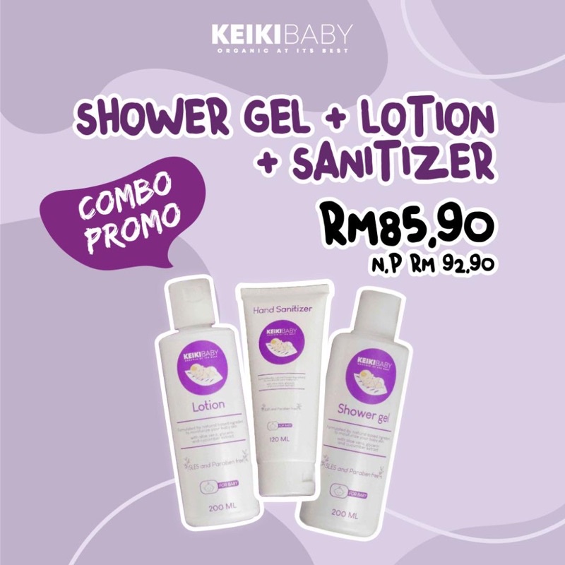 KEIKY BABY ORGANIC BABY PRODUCT 🇲🇾 (Trial Set, Combo Set & Loose Items ...
