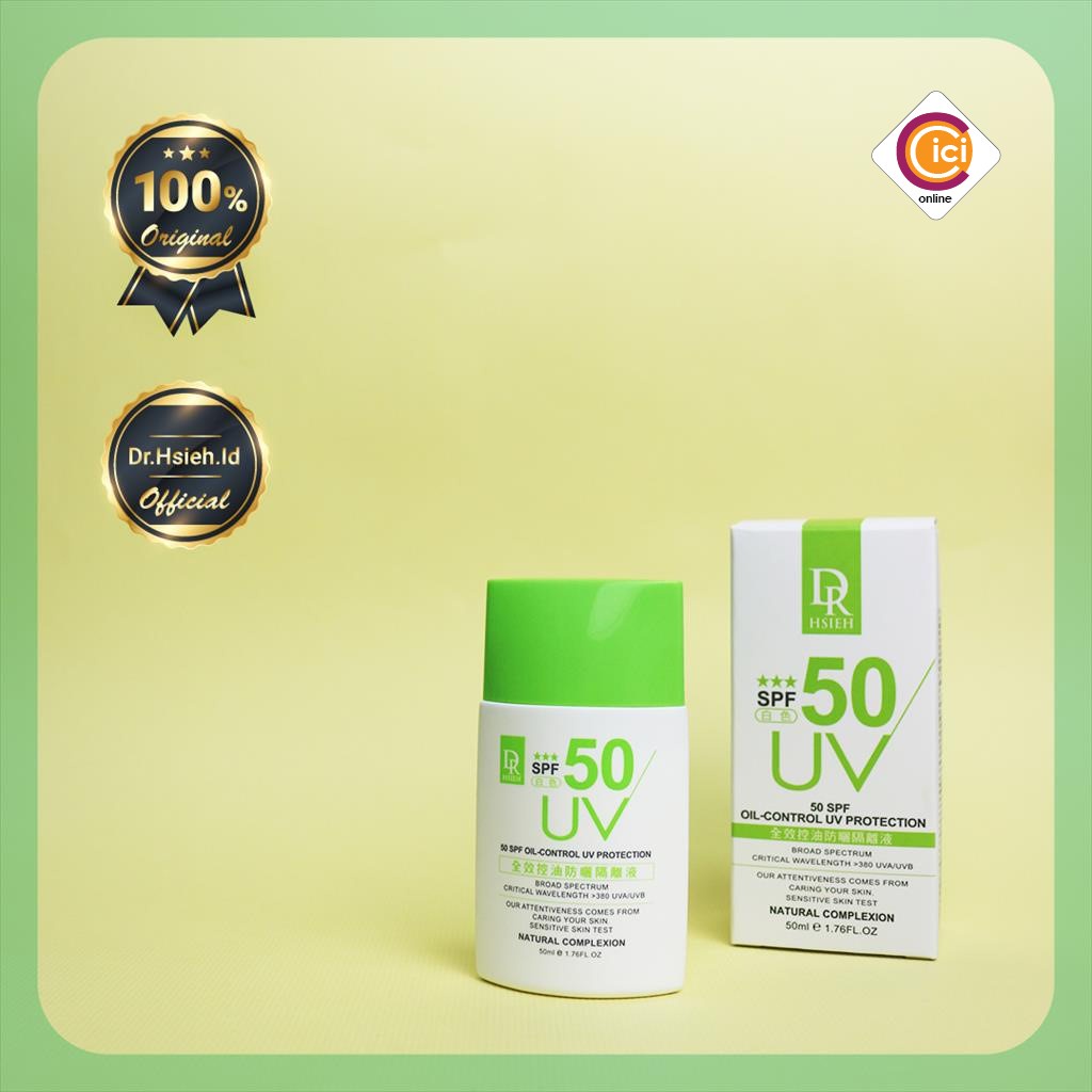 Dr. Hsieh 50 SPF Oil-Control UV Protection Sunblock Sunscreen (50Ml) | Shopee Malaysia