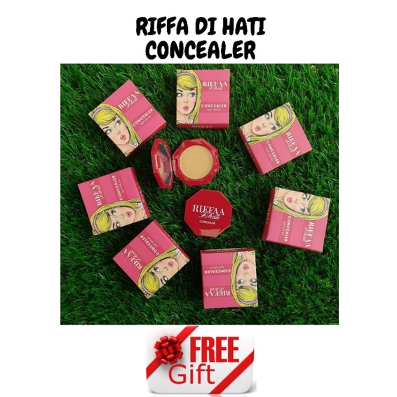 💥💯💯 original HQ RIFFA CONCEALER with FREE GIFT 💥💥 | Shopee Malaysia