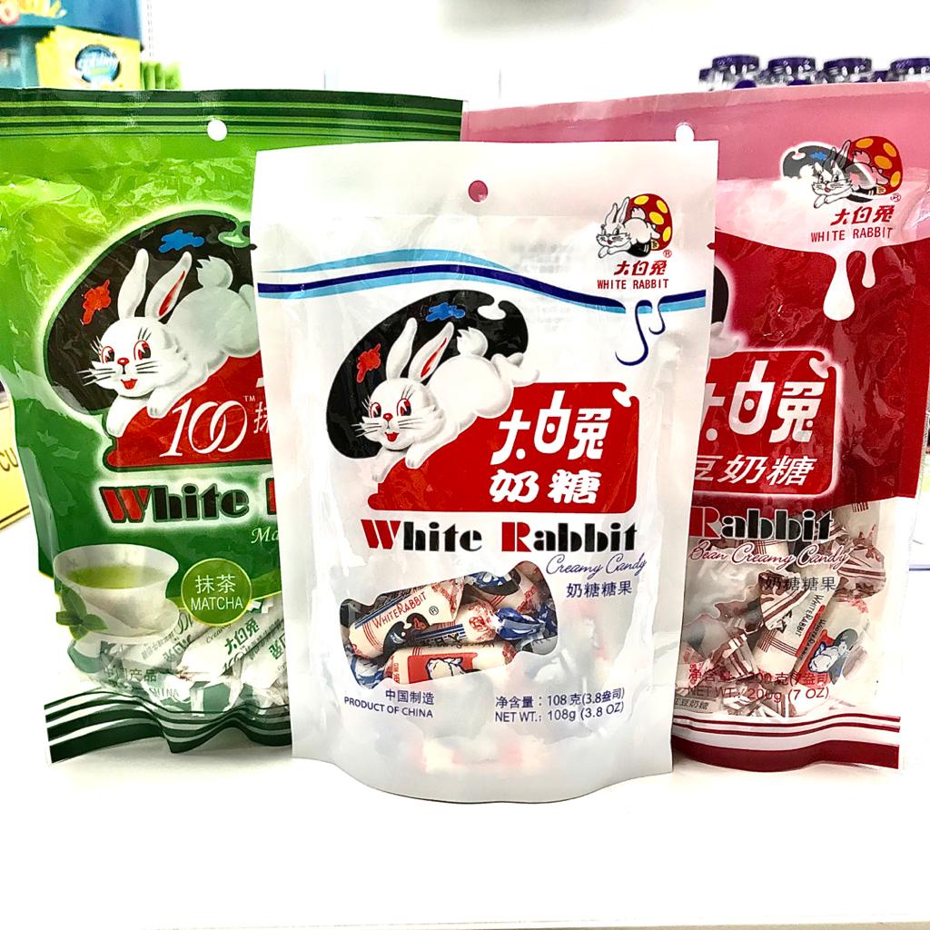 WHITE RABBIT Cream Candy - Assorted Flavours (108g - 200g) | Shopee ...